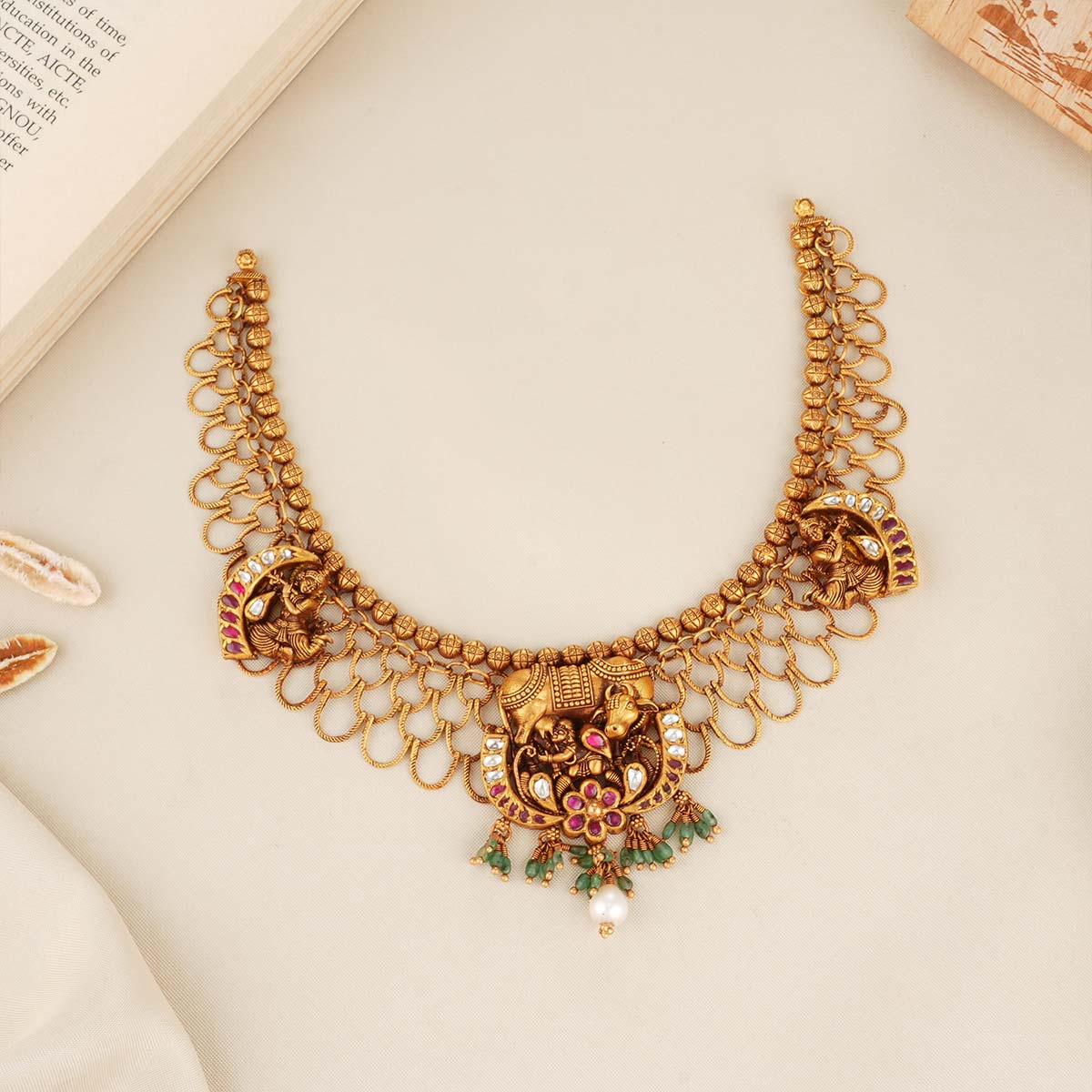 Komatha Short Necklace – Sri Vasavi Thanga Maaligai
